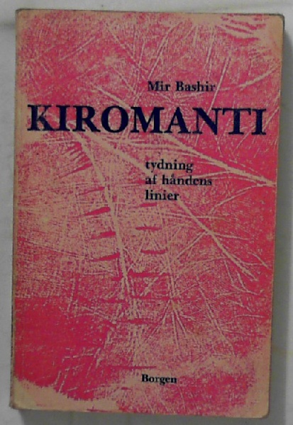 Køb Kiromanti af Bashir, Mir Udgivet 1976 - 1445905